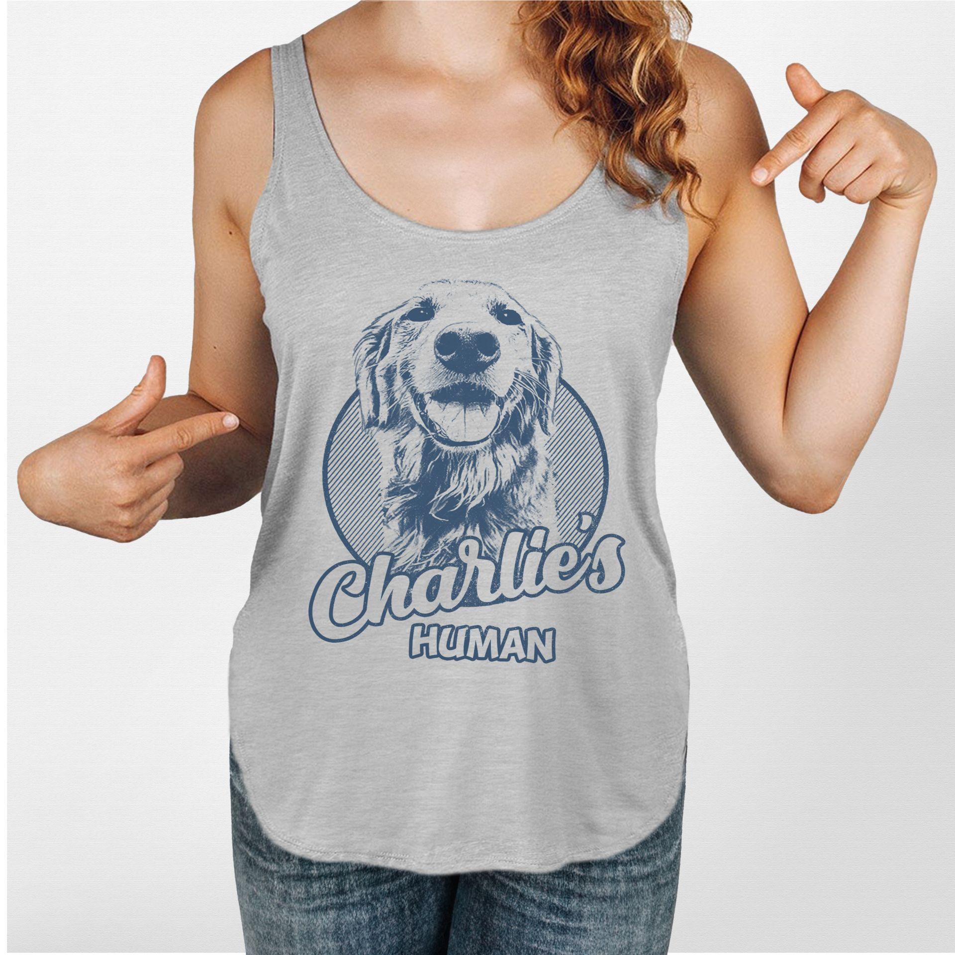 Dog Mom Shirt - Custom dog portrait shirt - Dog mama gifts – Pawarts