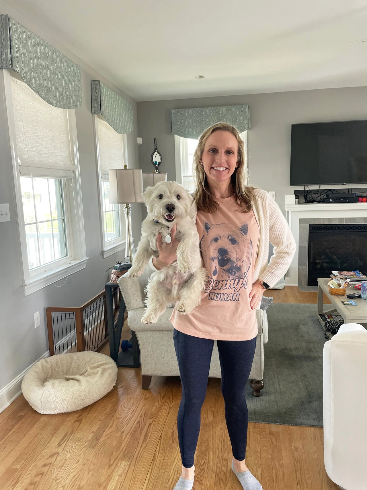 Childless Dog Lady T-Shirt for Moms, Vintage Childfree Tee, Bella ...